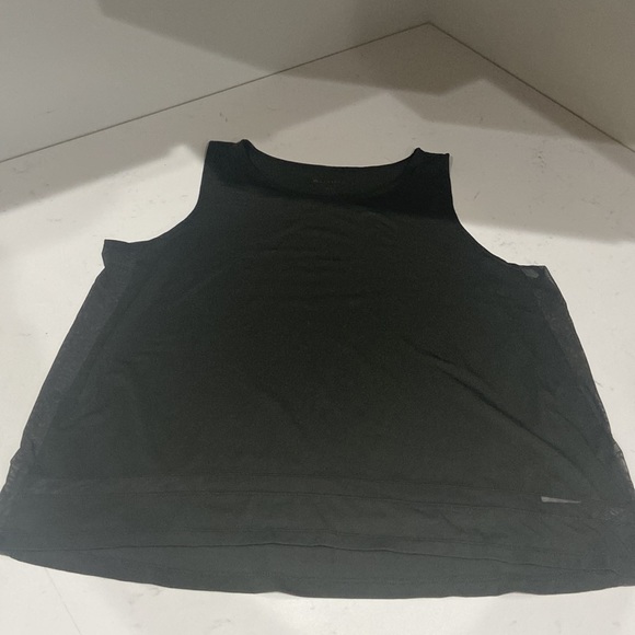 Athleta | Tops | Athleta Xlt Forest Green Tank With Sheer Sides And ...